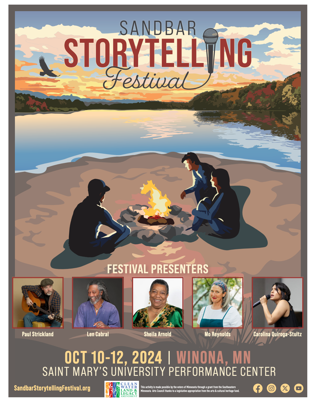 Upcoming Sandbar Storytelling Festival Events – River Arts Alliance
